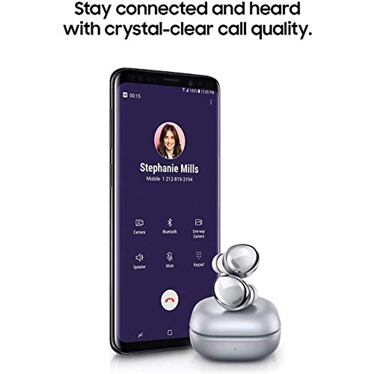 UrbanX Street Buds Pro Bluetooth Earbuds for Samsung galaxys True Wireless, Noise Isolation, Charging Case, Quality Sound, Sweat Resistant, (US Version)