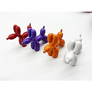 Eonyea Balloon Dog Mini Art Animal Small Statue (White)