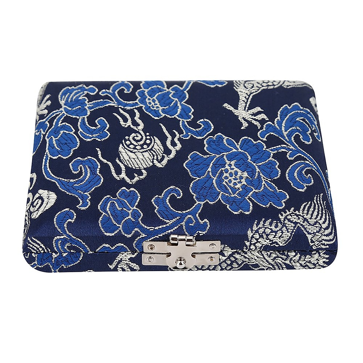 Oboe Reed Case,Oboe Reed Oboe Reeds Protect Against Moisture Wooden + Silk Cloth Cover Reed Case Holder Storage Box for 6pcs Oboe Reeds Maple Wooden (Blue) Oboe Reed Case Blue Box Kit Reeds Moistu