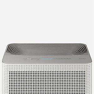 SAMSUNG Bluesky Compact Air Purifier, Home Filtration System for Small Rooms w/ Smart Purification, Remote Monitoring and Control, Auto and Sleep Modes, AX26BG3100GG, Grey