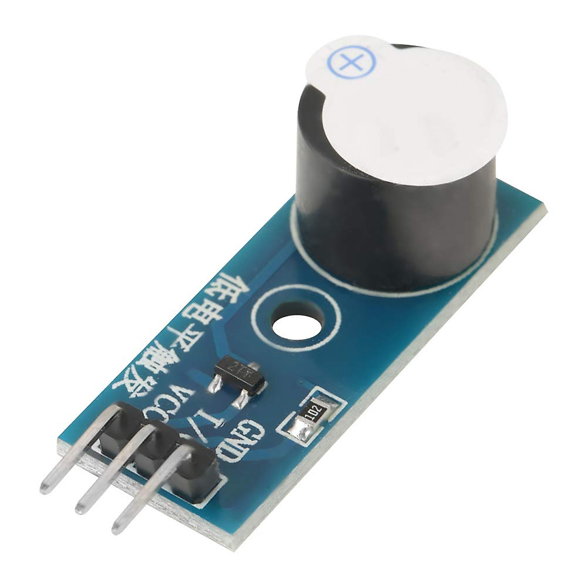 Active Buzzer Module 3 Wire System 3.3V-5V Buzzer Module with Internal Oscillation Source Light Industry Alarm Sounder