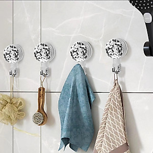 1 Piece of 2024 New Vacuum Suction Cup Hook No Drilling Holes Easy to Install. Hooks for Bathroom,Shower Room,Living Room,Bedroom,Kitchen,Hotel, Indoor,Store, Window Glass,Removable and Reusable