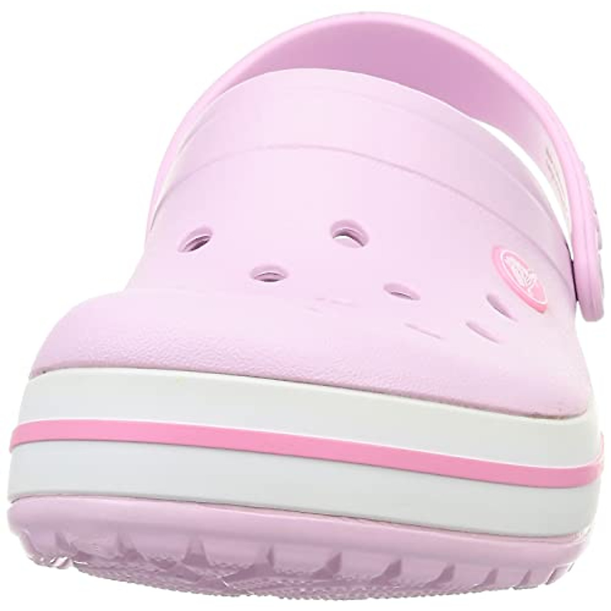 Crocs Unisex-Child Crocband Clogs (Todder Shoes), Ballerina Pink, 10 Toddler
