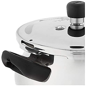 Prestige Deluxe Stainless Steel Mini Handi Pressure Cooker, 3.3-Liter