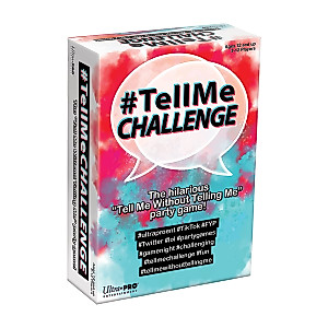Playroom Entertainment #TellMeChallenge - The Fun Party Game for Friends and Family, Based Off The Social Media Trend, Tell Me Without Telling Me, Fun Game for Summer Nights, and Summer Parties