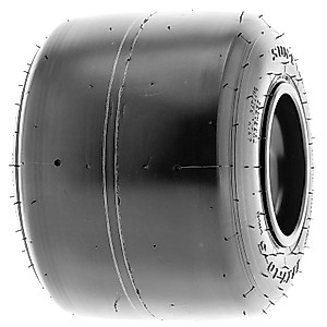 SunF Go-Kart & Kart-Racer Slick Tire 11x7.10-5, 4-Ply, Smooth Tread, Tubeless, Rim(s) NOT included