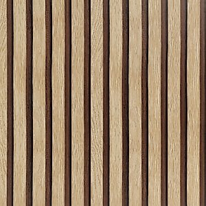Arthome 17''x120'' Wood Slat Wallpaper Peel and Stick self Adhesive Wood Wallpaper PVC Vinyl Decorative Removable Wallpaper Waterproof Faux Wood Grating Stripe Contact Paper for Living Room Bedroom