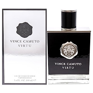 Vince Camuto Virtu Eau De Toilette Spray for Men, 3.4 Fl Oz