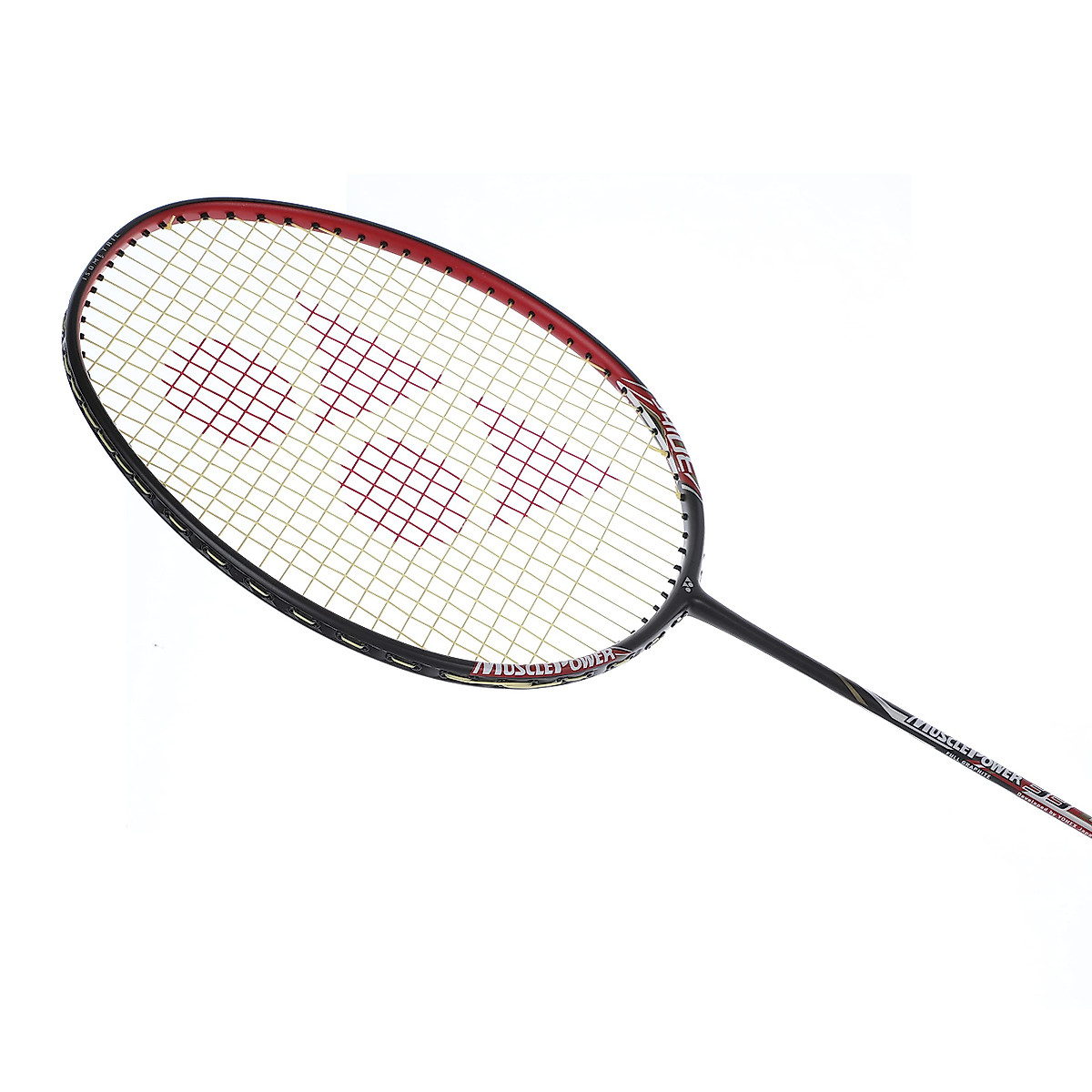YONEX Muscle Power 33 Light Graphite Badminton Racquet, Black Red
