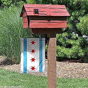 City of Chicago Garden Flag Sign Banner