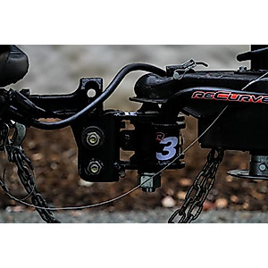 Camco Eaz-Lift ReCurve R3 600lb Weight Distribution Hitch | Features 800lb Max Tongue Weight Rating, 2-5/16-inch Ball has a 15,000lb Max Rating, and Adjustable Sway Control | (48751)