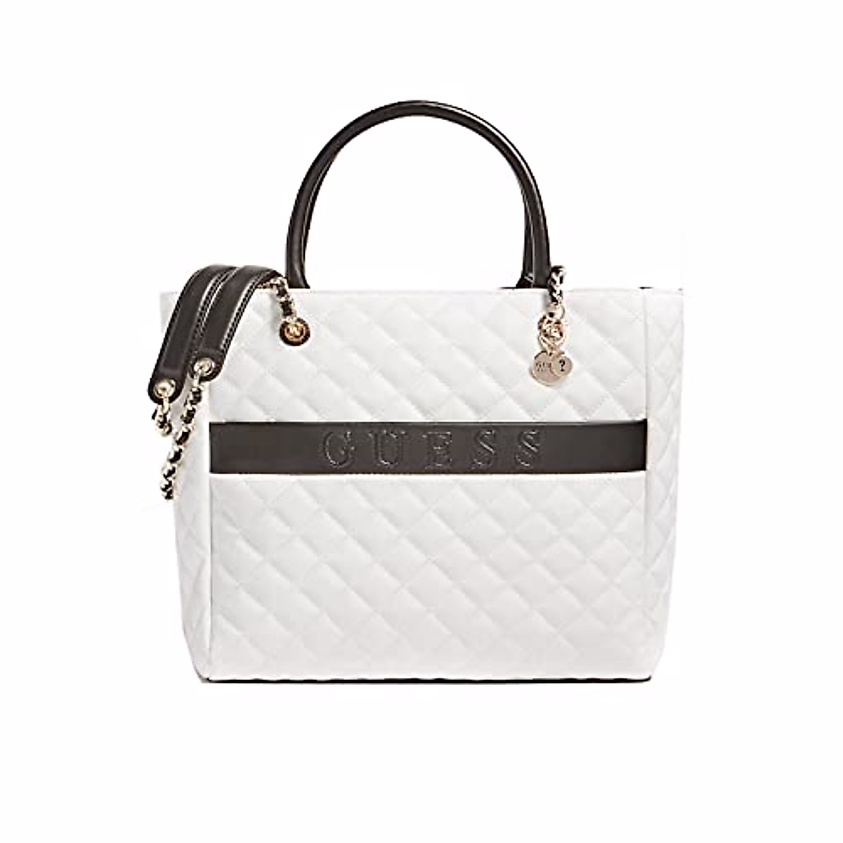 GUESS Illy Elite Tote White Multi