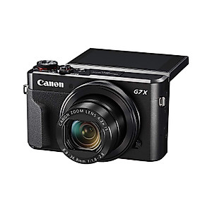 Canon PowerShot G7 X Mark II 20.1MP Digital Camera Bundle Kit with Spider Tripod and 16 GB Memory Card