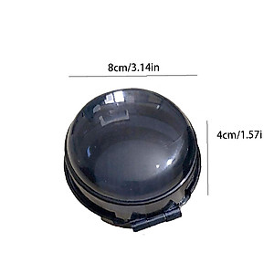 LHDD Gas Safety Covers Stove Oven Knob Protector Cover Child Safety Protector for Cooker Knob Kitchen Guard 4PCS Home Tools Gadgets, Standard