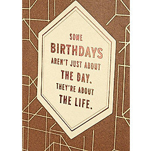 Hallmark Birthday Card for Men (Celebrating You)