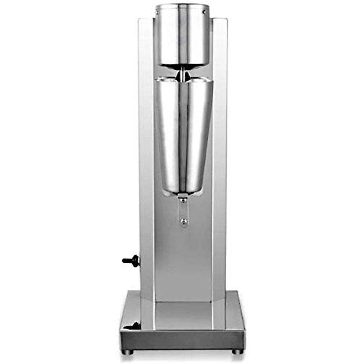 Electric Milk Shaker Maker 180W Stainless Steel Electric Drink Mixer Shake Machine Smoothie Milk Ice Cream Blender with 650ML Cup 110V