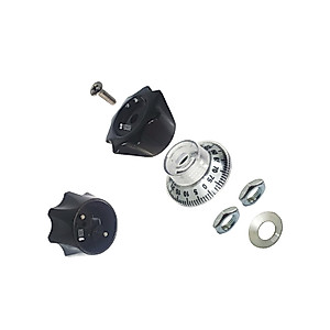 Hobart Slicer Indexing knob dial and Nuts for Models 512 Thru 1912