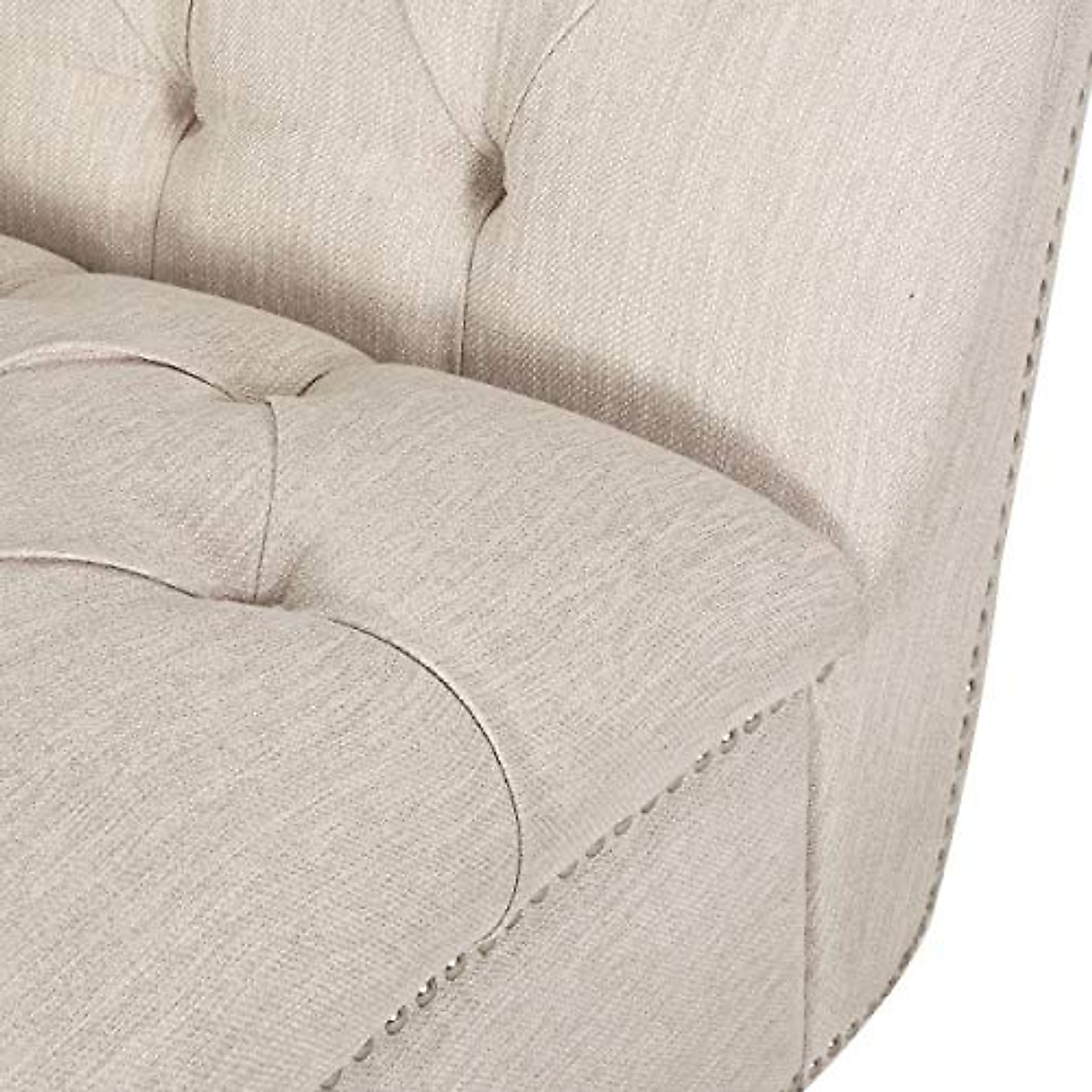 Christopher Knight Home Varnell Chaise Lounge, Beige + Dark Brown