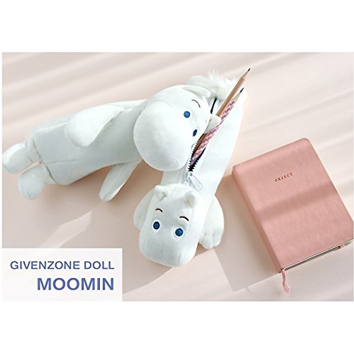 Moomin Plush Pencil Case (Stand Type)
