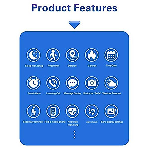 XXXDXDP Smart Watch Blood Pressure Monitor Waterproof Men Women Smartwatch Heart Rate Fitness Tracker Weather Forecast Watch Smart (Color : D)