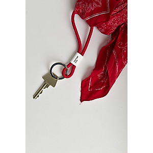 Pantone Copenhagen Design Chain S, Short Key Hanger, Nylon, Blue, 2150 C, Green, Small, 101302150