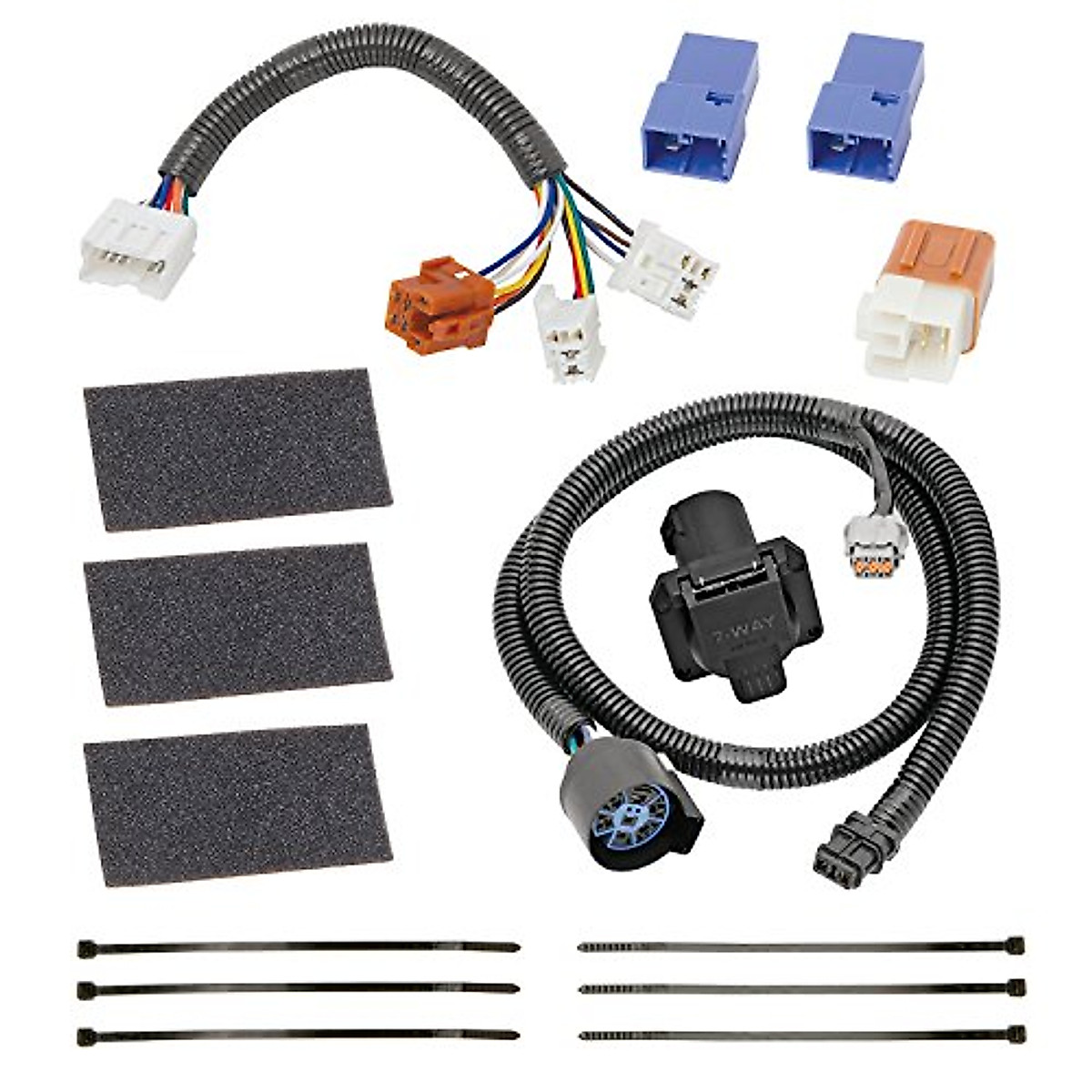 Tekonsha 118266 Tow Harness, 7-Way, Compatable with 2005-2023 Nissan Frontier, 2005-2012 Nissan Pathfinder, 2005-2015 Nissan Xterra, 2009-2012 Suzuki Equator