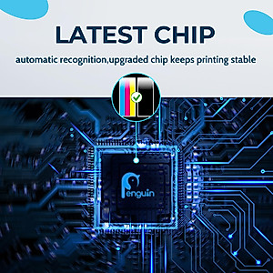 Penguin Remanufactured Printer Ink Cartridge Replacement for HP 65XL,65 XL Used for Hp AMP 100 120 125 130 Deskjet 2622 2624 2652 3732 3752 Envy 5020 5030 (2 Black) Combo Pack