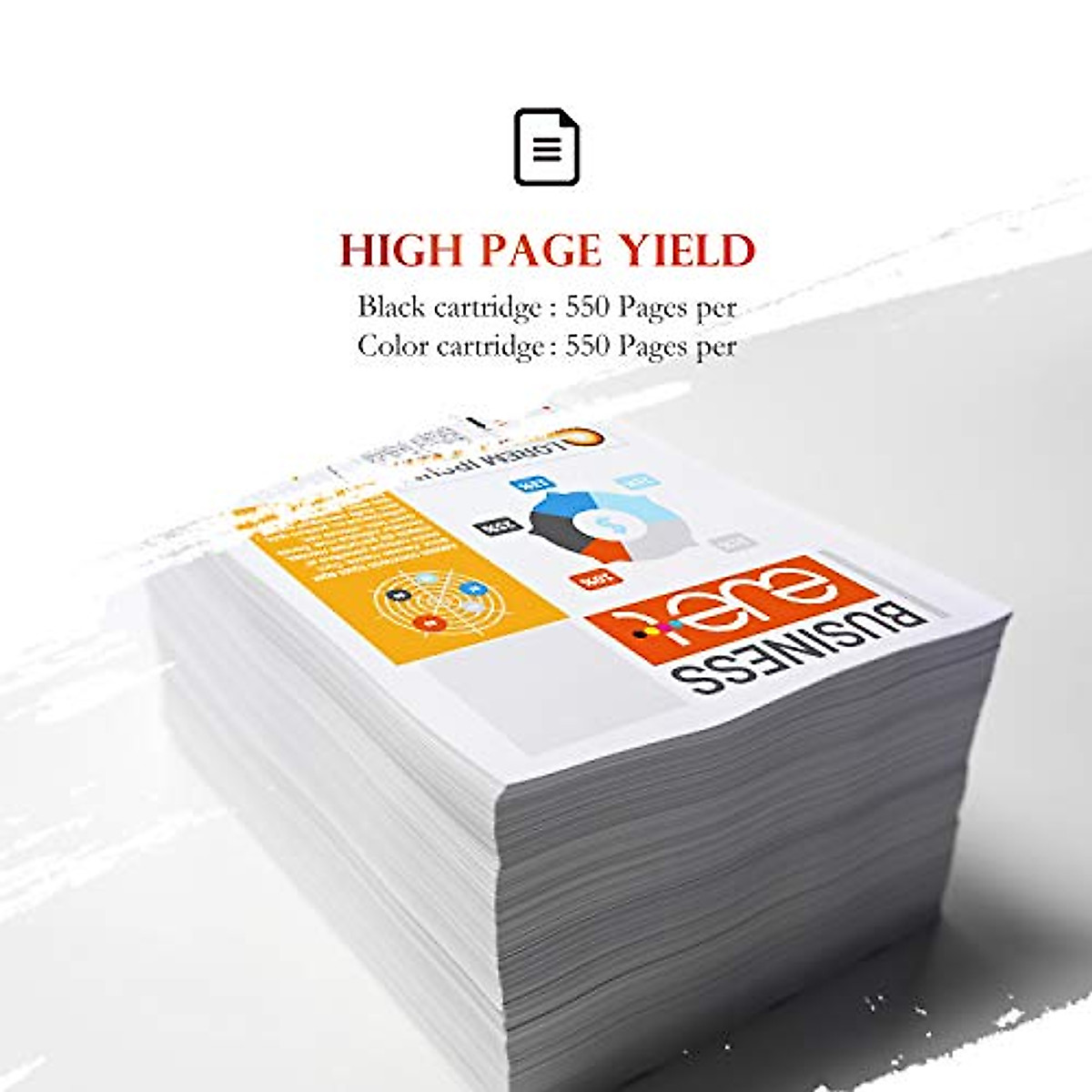 LC201 LC203 Ink Cartridges Compatible for Brother LC201 LC203 Ink Cartridges High Yield, ejet for MFC-J480DW MFC-J880DW MFC-J4420DW MFC-J680DW MFC-J885DW (5 Black, 2 Cyan, 2 Magenta,2 Yellow, 11-Pack)