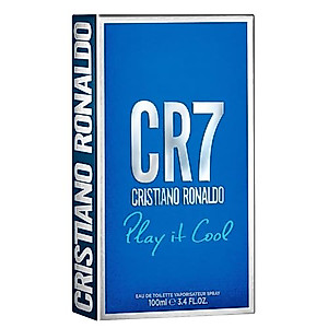 Cristiano Ronaldo Eau De Toilette Cologne for Men - Mandarin, Bergamot, Lavender, and Musk Scent - 3.4 oz