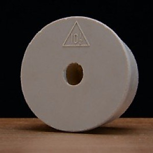 #10-1/2 Drilled Rubber Stopper