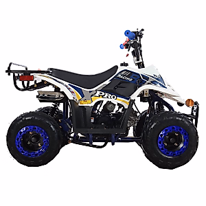 X-PRO Bolt 110 110cc ATV Quad Gas Powered 4 Wheeler ATVs Off Road 4 Wheelers(Blue)