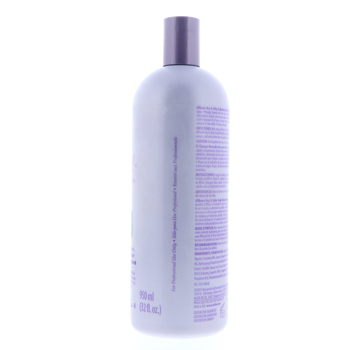 Avlon Affirm Dry and Itchy Scalp Normalizing Shampoo By Avlon,32 Ounce