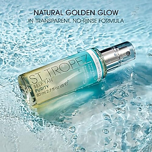 St.Tropez Self Tan Purity Face Mist, Natural Sunkissed Glow Face Tan with Hyaluronic Acid & Antioxidants, Vegan, Natural & Cruelty Free Face Care, 2.7 Fl Oz