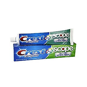 Crest Complete Whitening + Scope Mint Outlast Toothpaste, 5 pk./7.3 oz