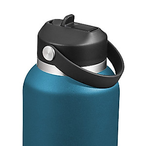 Straw Lid for Yeti Rambler Bottle - 18 26 36 64 oz, Lid with Straws and Flexible Handle for Yeti Straw Lid Replacement, Straw Cap Compatible with Yeti Rambler Bottle Water Bottle Accessories