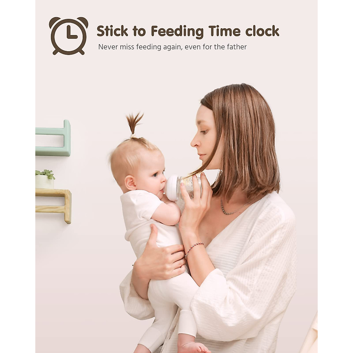 ANNKE Video Baby Monitor, Baby Monitor with 1080P Camera, 5" HD Screen with 4000mAh Battery, Night Vision, Two-Way Talk, Remote Pan Tilt Zoom, Temperature Detection, Lullaby, 1000ft Long Range -Tivona