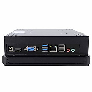 Tgoon Industrial Computer, Fast Heat Dissipation Fanless Industrial PC AC100‑240V for Vending Machines