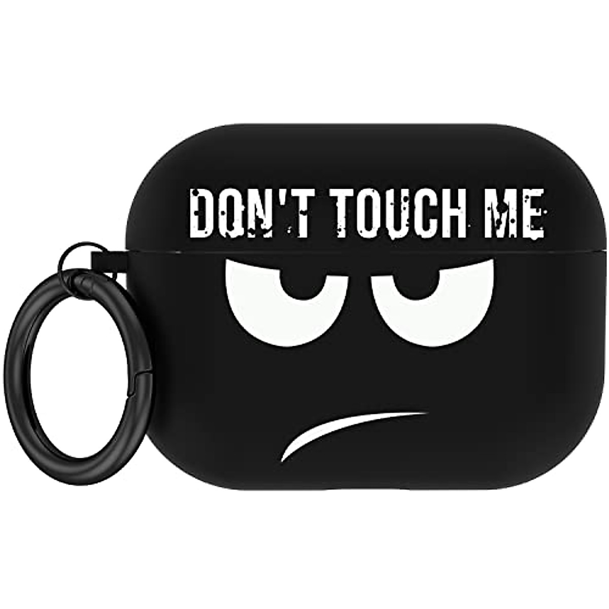 Maxjoy for AirPod Pro Case Cover, Cool Cute Air Pod Pro Case for Women Men with Keychain Protective Soft Cover Designed for Apple AirPod Pro Wireless Charging Case 2019