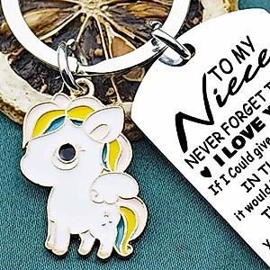 Christmas Gifts For Niece Stocking Stuffers For Kids Teen Girls To My Niece Gift Niece Keychain Gifts From Auntie Aunt Uncle Special Niece Birthday Gift Christmas Gifts For Nieces Cute Present