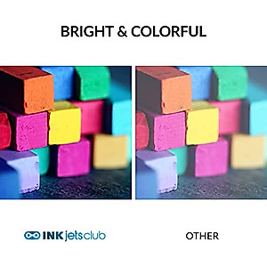 INKjetsclub High Yield Compatible Ink Cartridges for HP 564XL. Works with Officejet 4620 Deskjet 3520 Photosmart 7510 7515 7520 7525 C5324 Printers. 5 Pack (2X Black, Cyan, Magenta, Yellow)