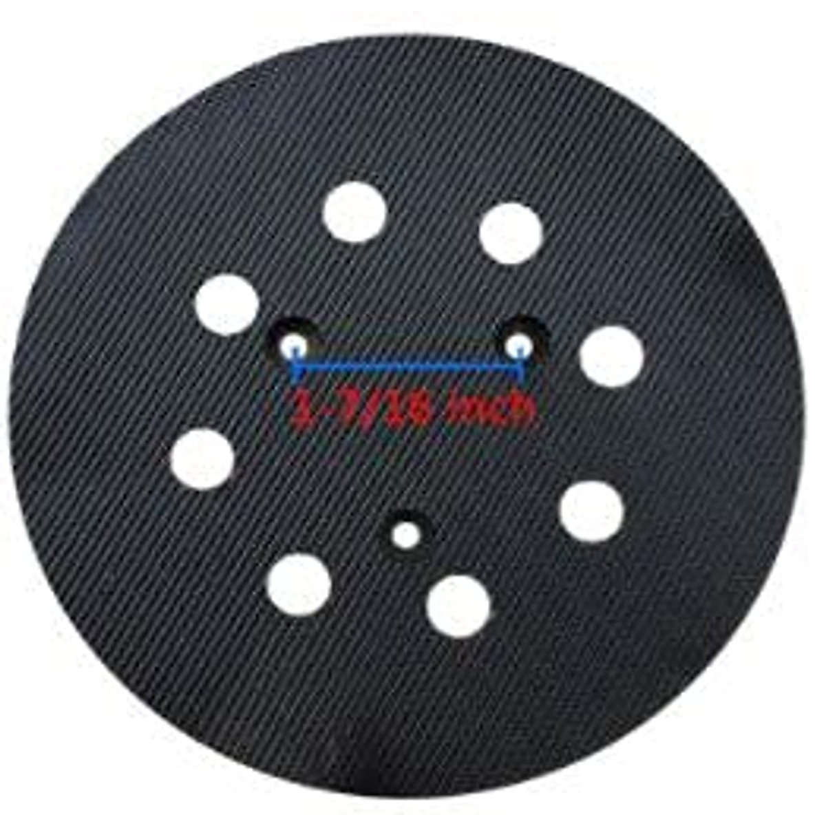 5 Inch 8 Hole Sander Hook and Loop Replacement Sanding pad Compatible with Porter Cable DeWalt Makita - Fits DW421/K, DW423/K & BO5010, BO5030K, BO5031K, BO5041K & 343/343k, 390/390K, 382 Orbit Sander