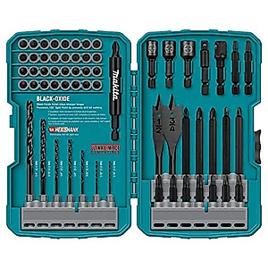 Makita T-01725 Contractor-Grade Bit Set, 70-Pc.