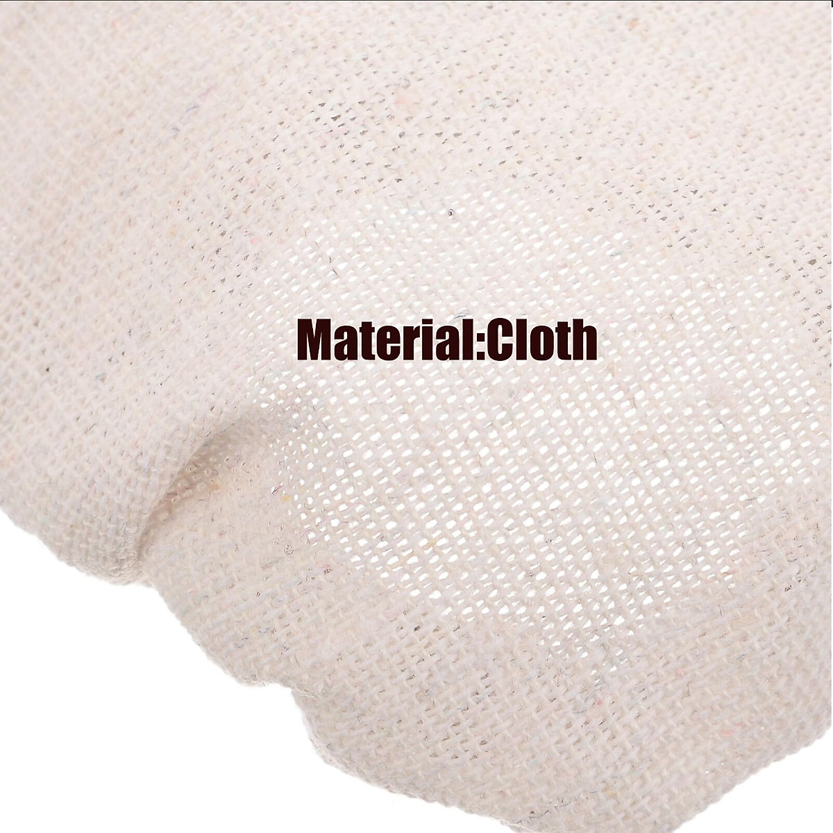 Reusable Cloth Jar Covers Mason Jar Lids Elastic Protective Caps Fits Multiple Jar Sizes Household Kitchen Use