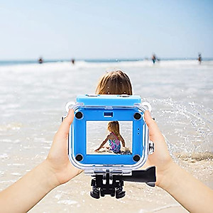 OSALADI Kids Outdoor Toys Kids Digital Camera High Definition Digital Camera 1080p Sports Camera Children Video Recorder Camera Toy Kids Birthday Gifts (Blue) Small Outdoor Camera