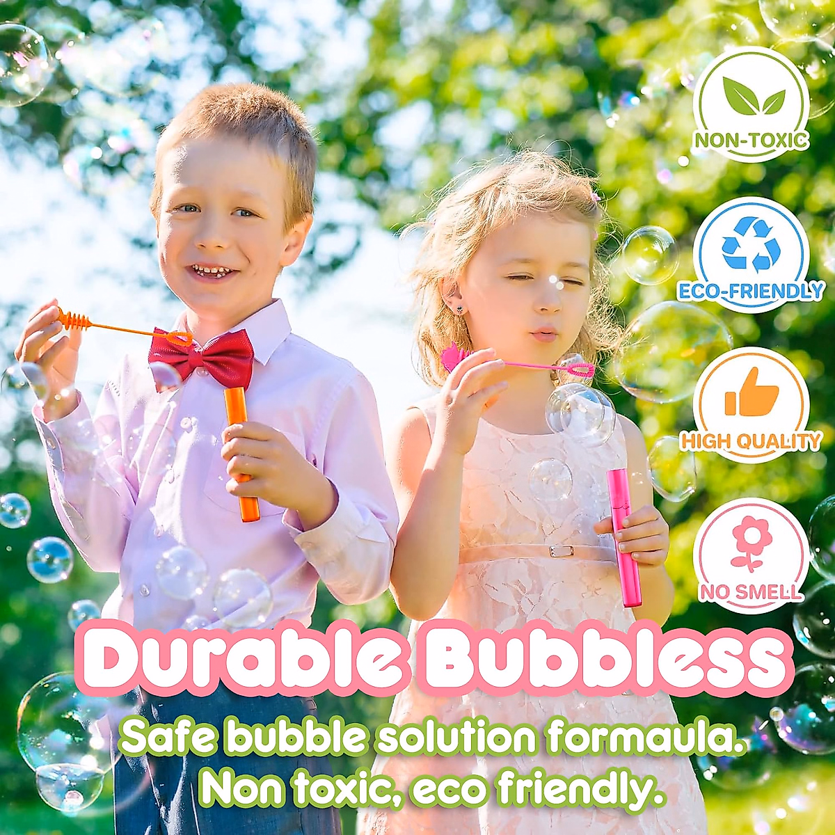 24PCS Dinosaur 3D DIY Bubble Wands Party Favors 96PCS Stickers for Goodie Bag Fillers Pinata Stuffers, Mini Bubble Bulk Birthday Party Supplies Toys Gifts Class Prizes for Toddlers Boys Girls