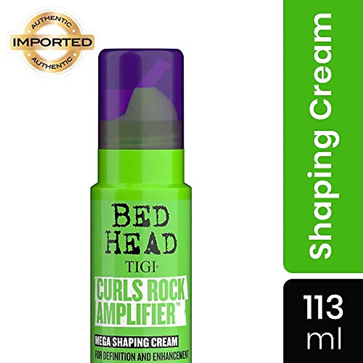 TIGI Bed Head Curls Rock Amplifier Curly Hair Cream for Defined Curls