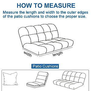 ‎GARPROVM Garden Cushion Storage Bag, 420D Oxford Fabric Waterproof Storage Bags Extra Large Outdoor Cushion Storage Bag with Handle Zipper — Extra Large Storage Bags (173x51x76 cm, Black)