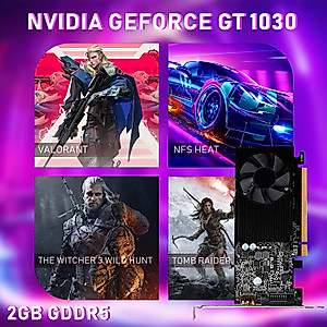 HP EliteDesk 800 G3 Computer Desktop PC, Intel Core i5-6500, 16GB RAM, 512GB M.2 SSD (Fast Boot), 1TB HDD, GeForce GT 1030 2GB, Gaming KB & M, Windows 10 Pro (Renewed)