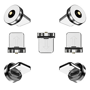 Raosky Magnetic Charging tips (iPios Tips) 7pack,just Magnetic tips (iProduct tips),without USB Cables& Non-Data,Compatibility for iOS-SmartSeries