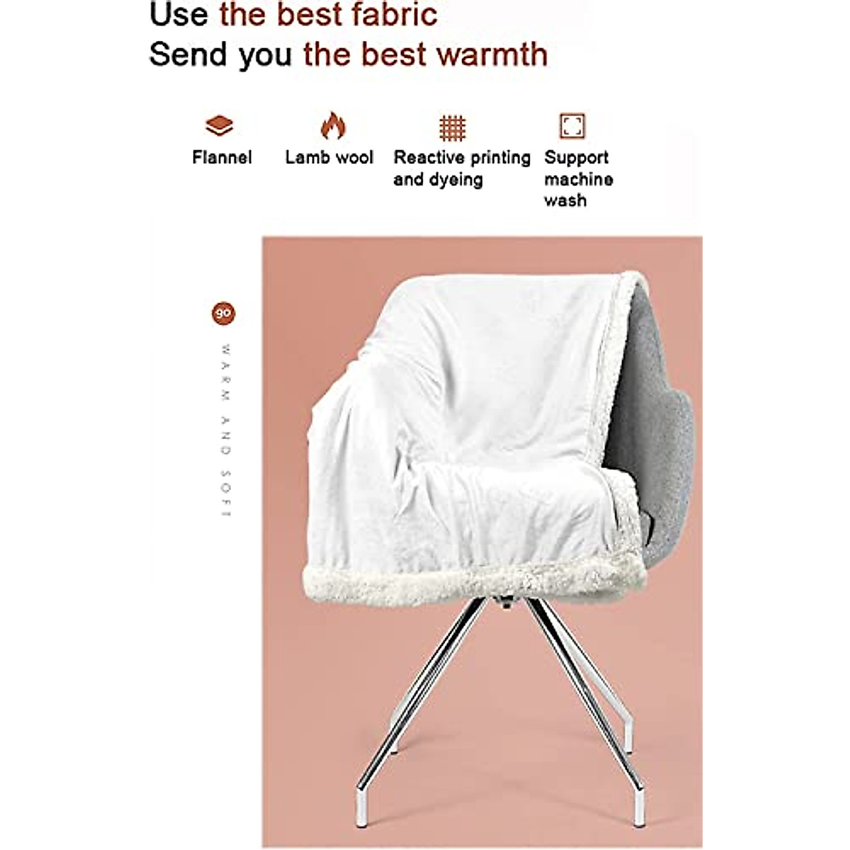 DHYYE Tractor Blanket with Equipment Trucks,Farm Tractor Vehicles Blanket Throw Blanket,2 Layers of Fabric (51x59In,8)